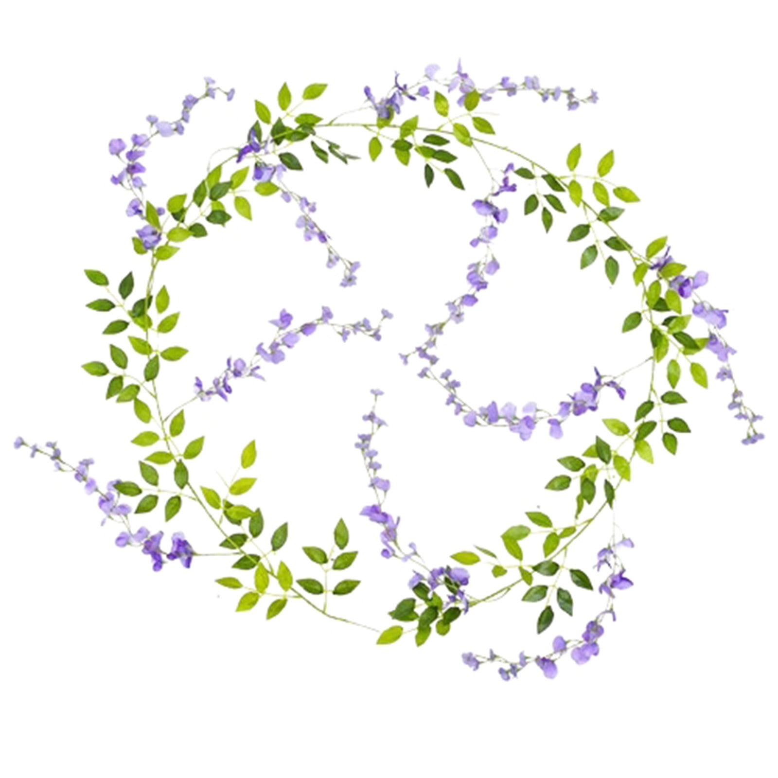 Ruhiku GW Artificial Wisteria Vine 4 Strands 1.8m/70in Silk Hanging ...