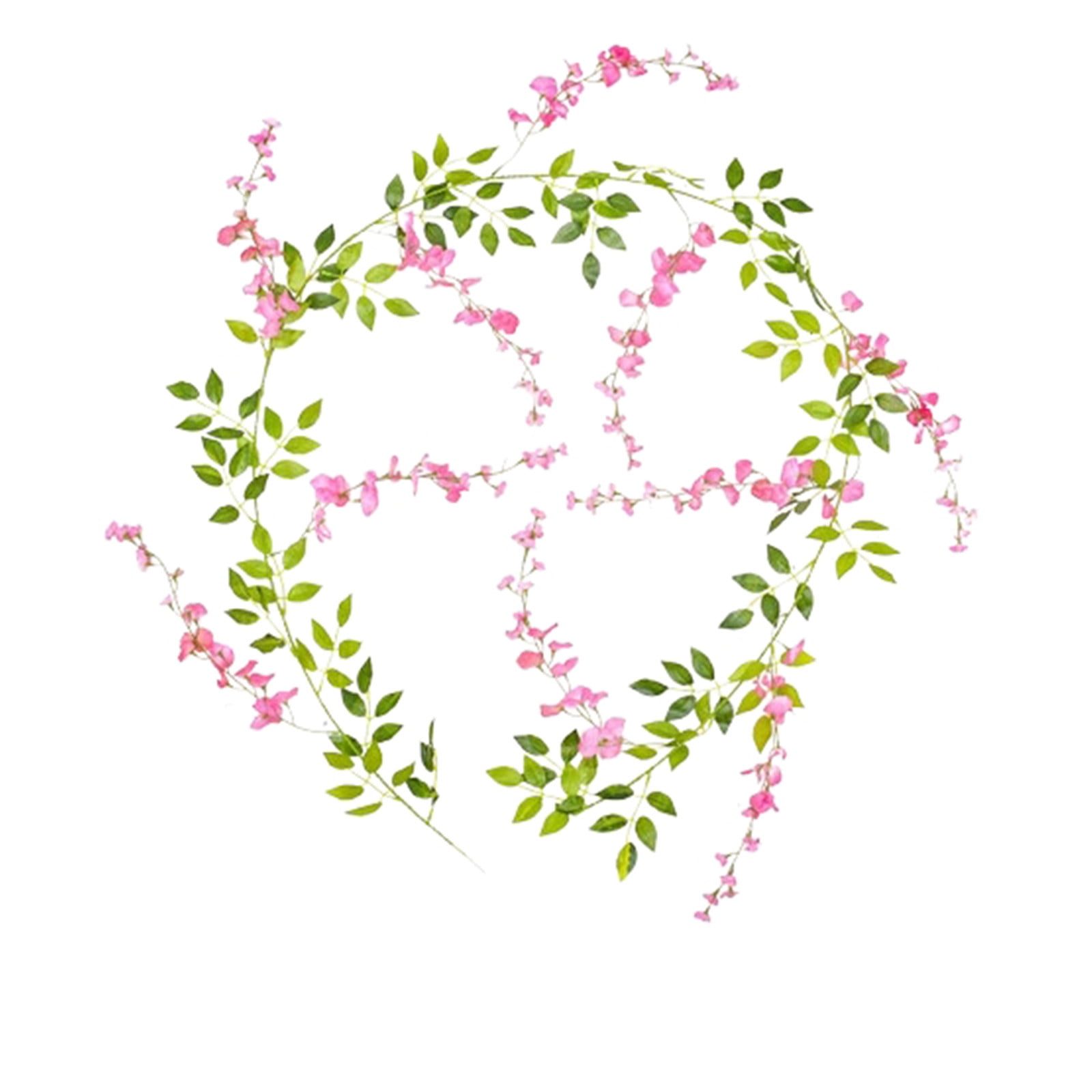 Ruhiku GW Artificial Wisteria Vine 4 Strands 1.8m/70in Silk Hanging ...