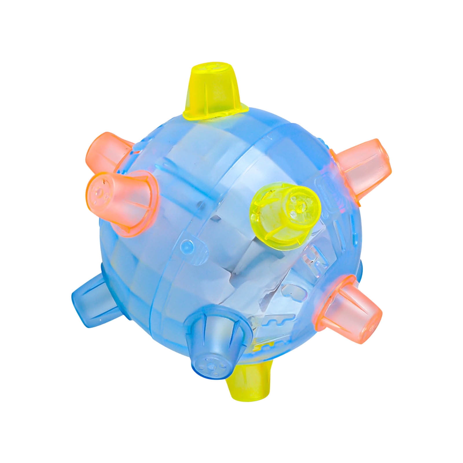 Ruhiku GW Automatic Bouncing LED Dog Toy Ball with Sound - Light Up ...
