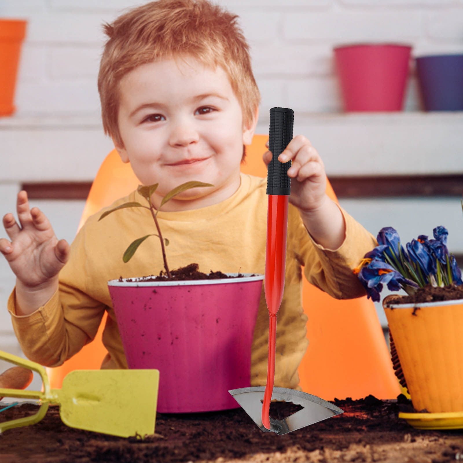 Ruhiku GW Garden Weeding Sickle/Hand Hoe, Gardening Cutting Grass ...