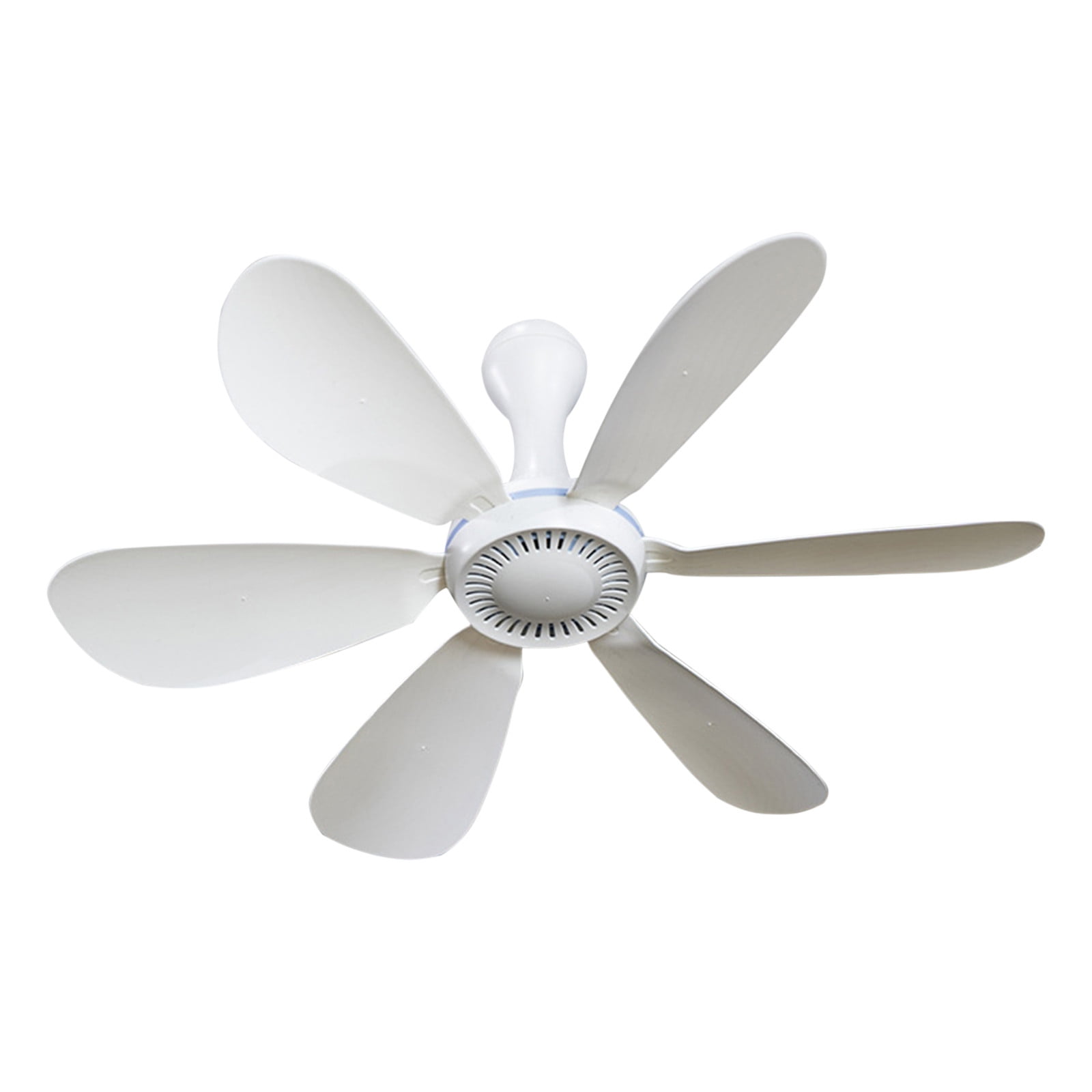Portable Mini USB Powered Ceiling Fan - Quiet, 4-Speed, Outdoor Camper ...