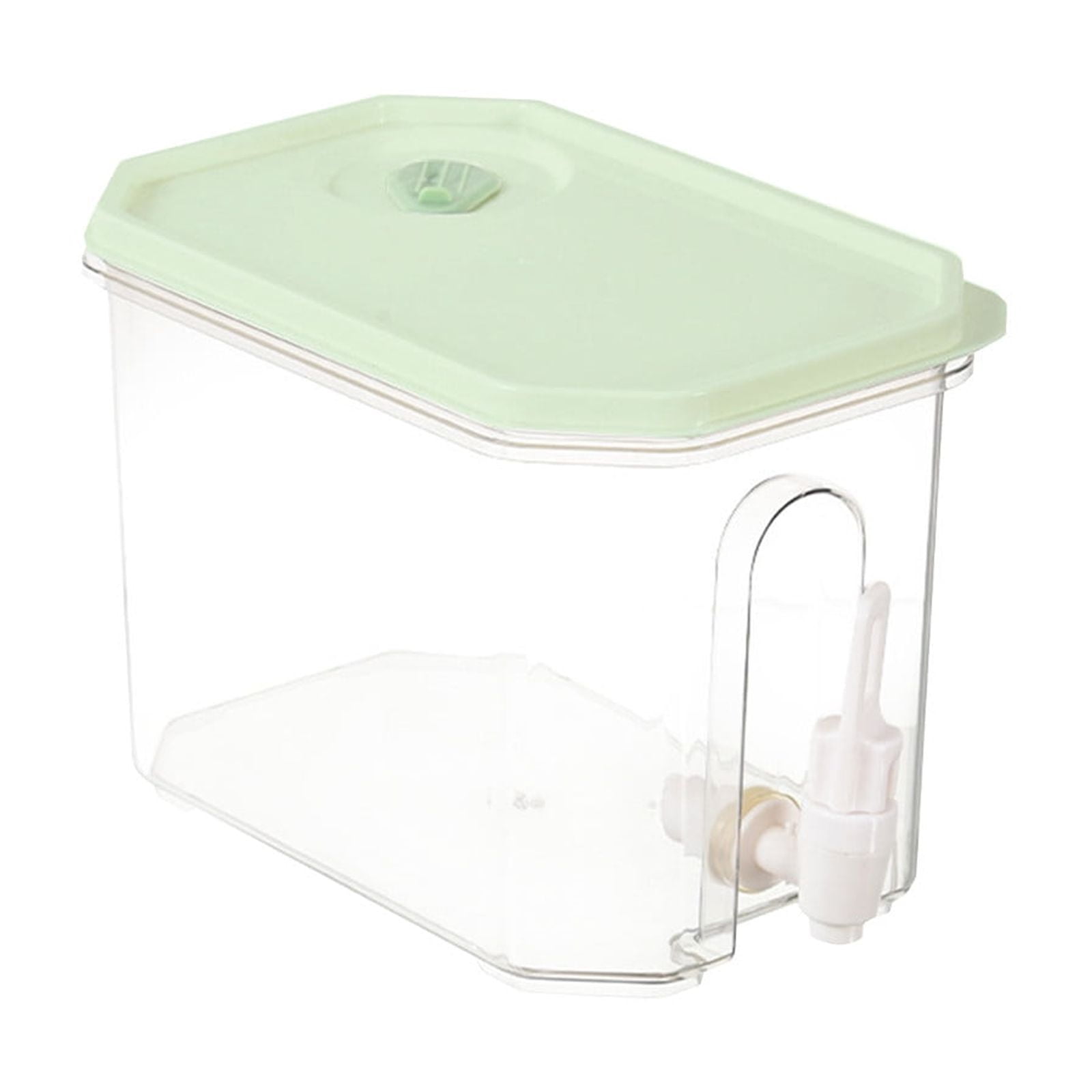 Ruhiku GW Small Drink Dispenser with Spigots, Plastic Fridge Beverage ...