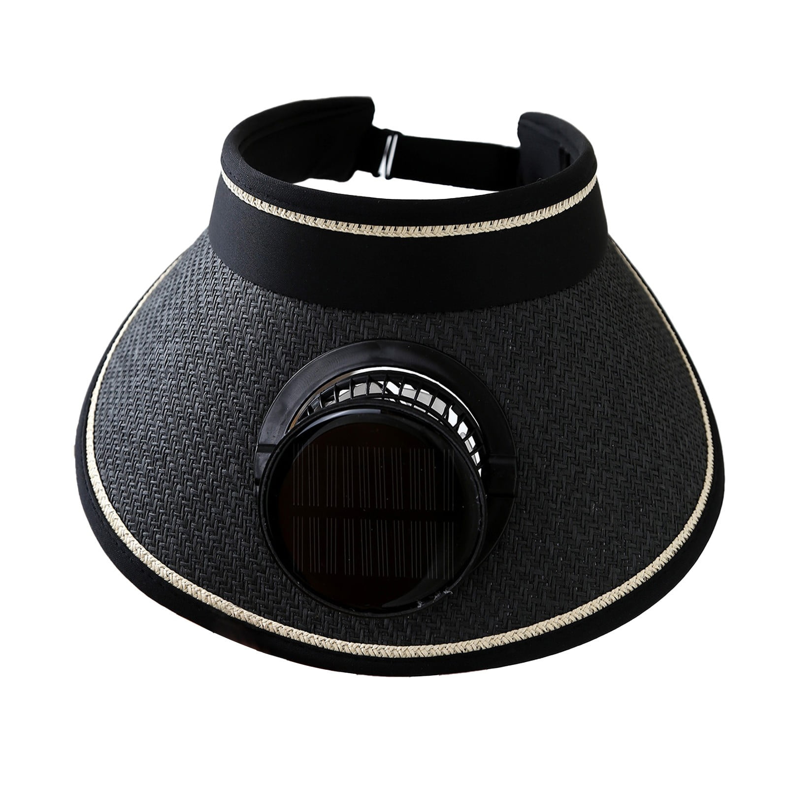 Ruhiku GW Solar Fan Hat with Face Cooling - UV Protection Sun Visor Hat ...