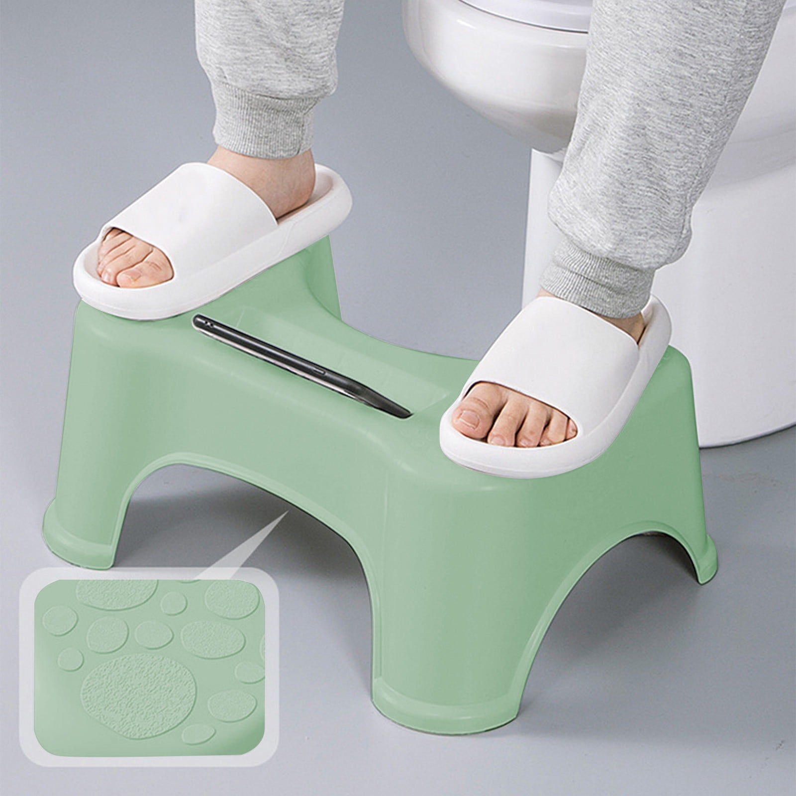 Ruhiku GW Toilet Stool, Squatting Poop Stool, Bathroom Potty Step Stool ...
