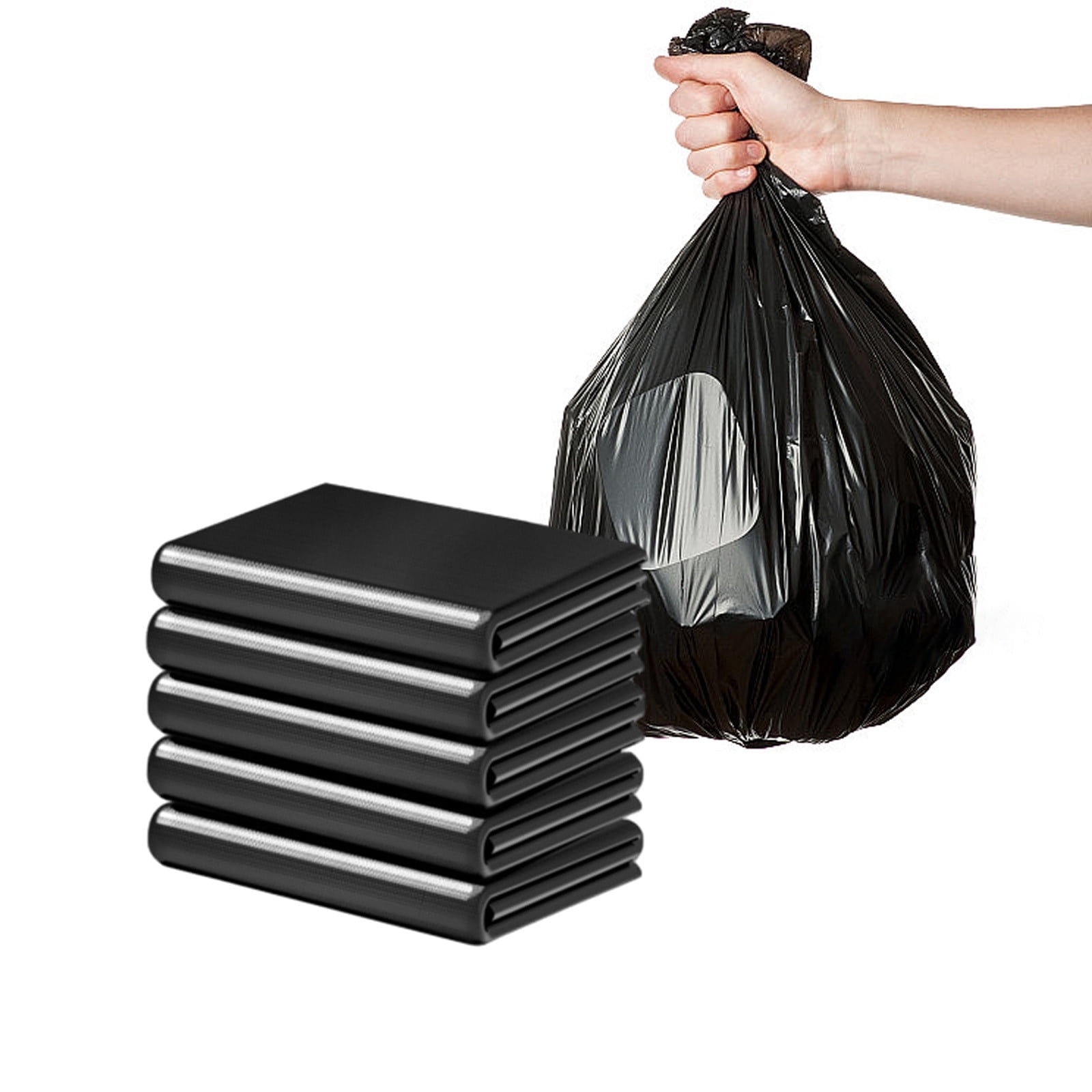 RuiHua Trash Bags for Toter, (Value-Pack 50 Bags w/Ties) Large Trash ...