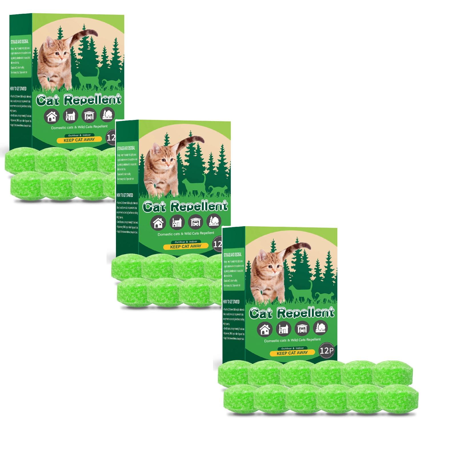 RuiHuiHua Cat Repellent Outdoor, Dog Repellent , Natural Peppermint Oil ...