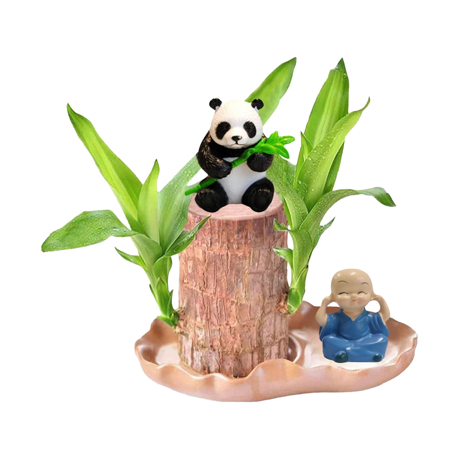 RuiHuiHuaBrazilian Wood Set Brazilian Wood With Panda Statue Brazilian ...