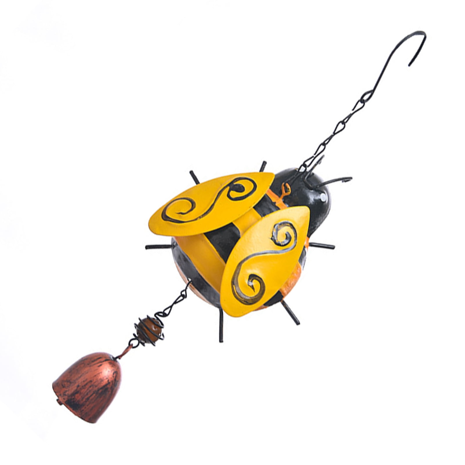 RuiJY Bee Windchime Small Lovely Ornamental Bee Wind Chime with Hook ...