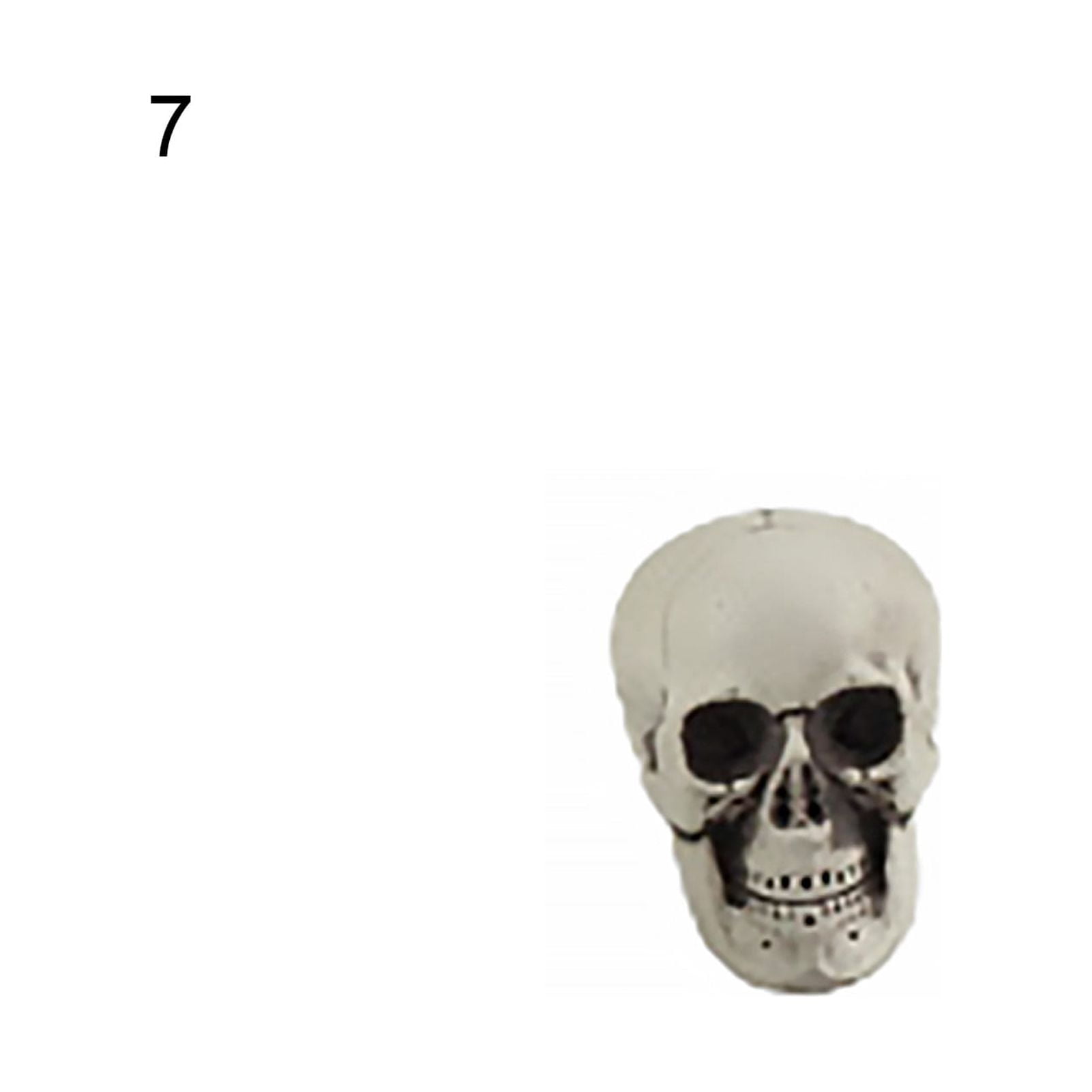 RuiJY Skull Ornament Creative Delicate Realistic Human Skull Statue ...