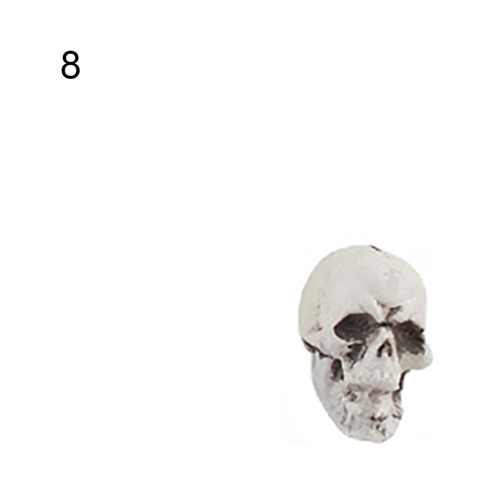 RuiJY Skull Ornament Creative Delicate Realistic Human Skull Statue ...