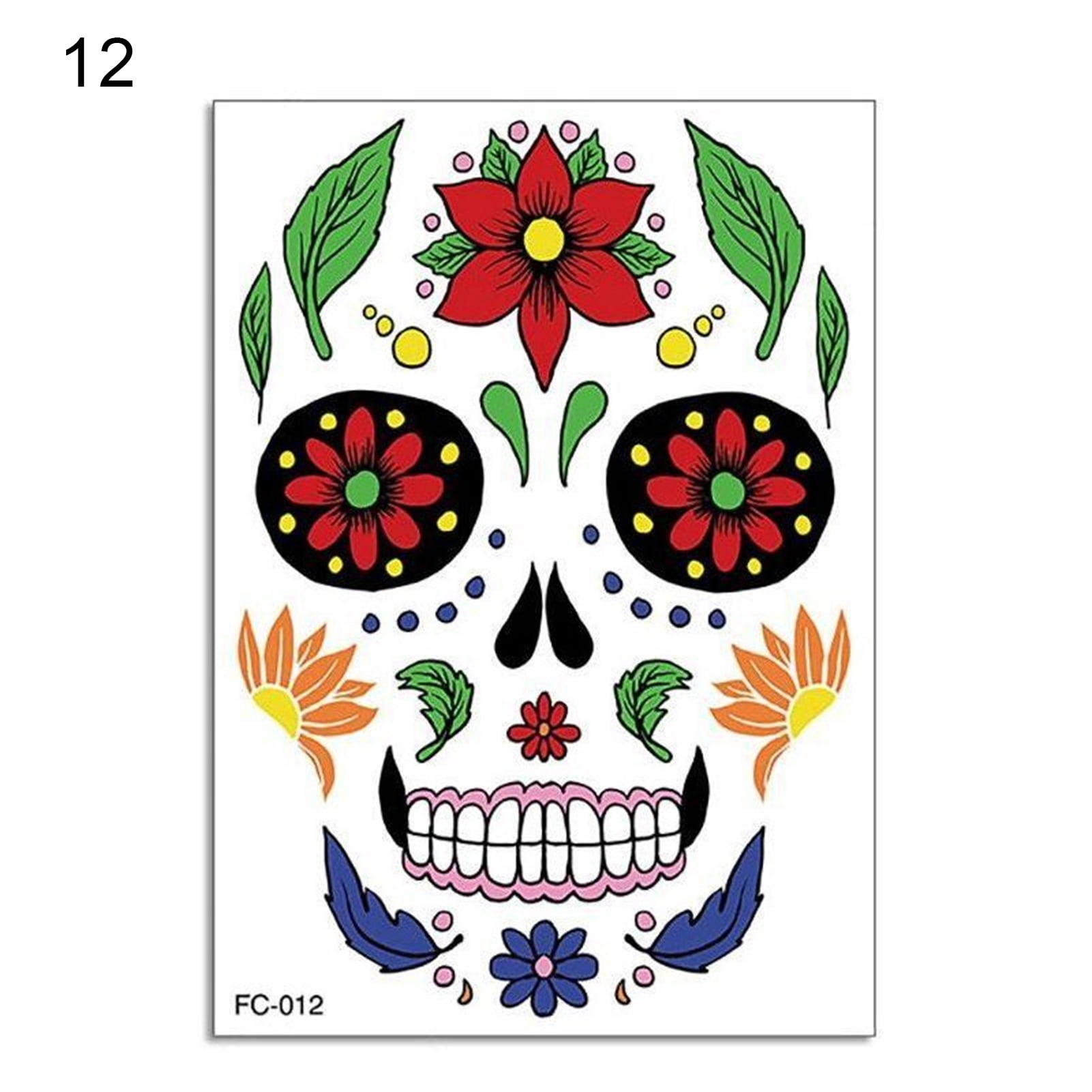 RuiJY Tattoo Sticker Skin-friendly Eye-catching Paper Bloody Scars ...