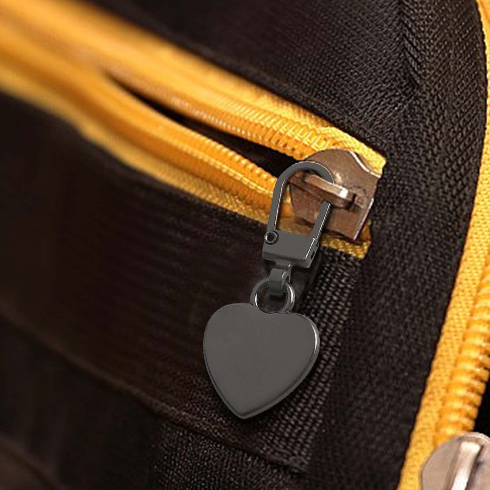 RuiJiao 10-Pack Metal Zipper Heads - Fine Hook Design for Small Holes ...