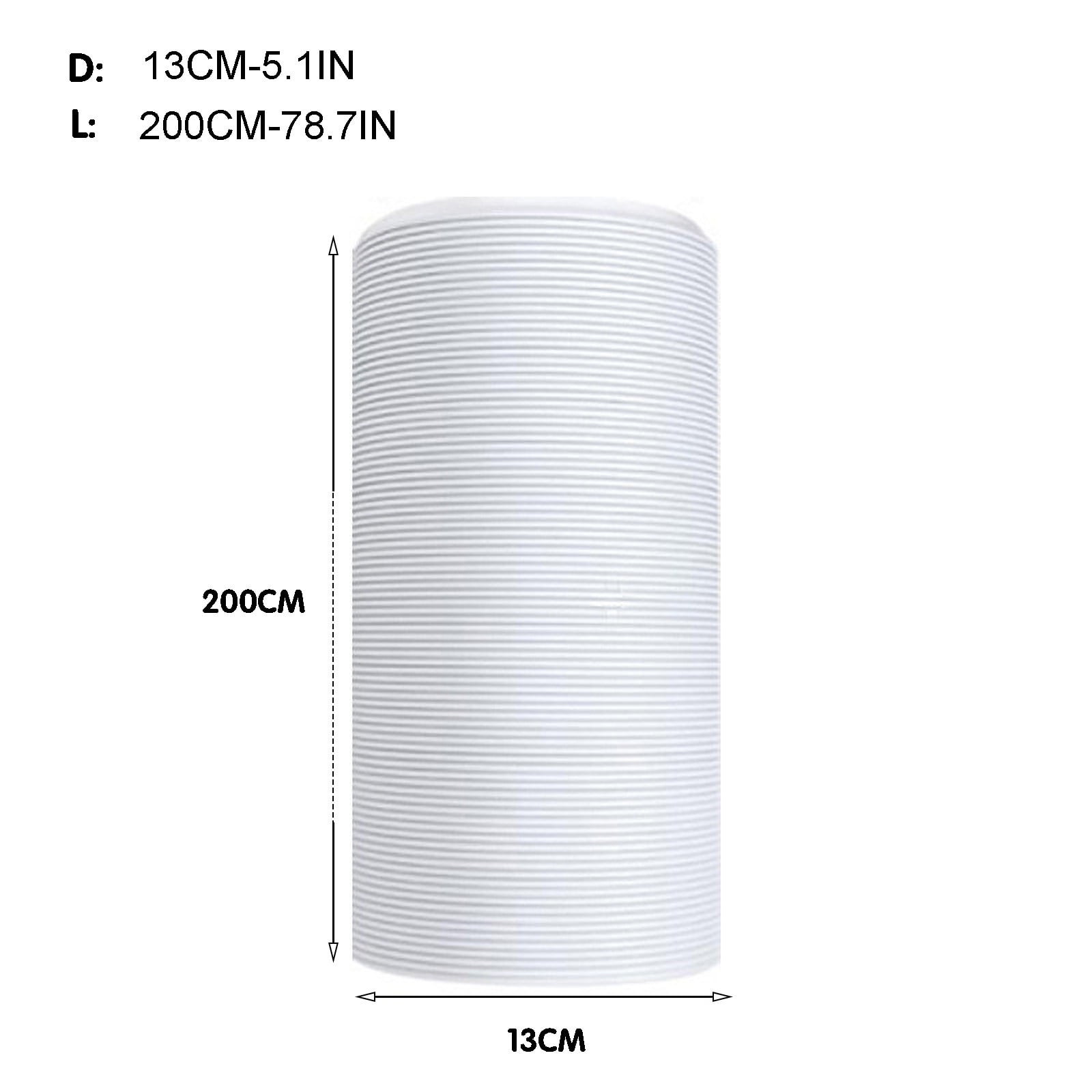 RuiJiao 130mm Mobile Air Conditioner Telescopic Heat Exhaust Hose ...