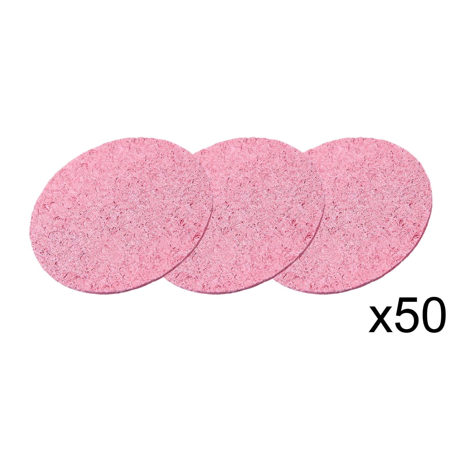 RuiJiao 50-Pack 3D Foam Textured Art Sponges - High Absorbency Paint ...