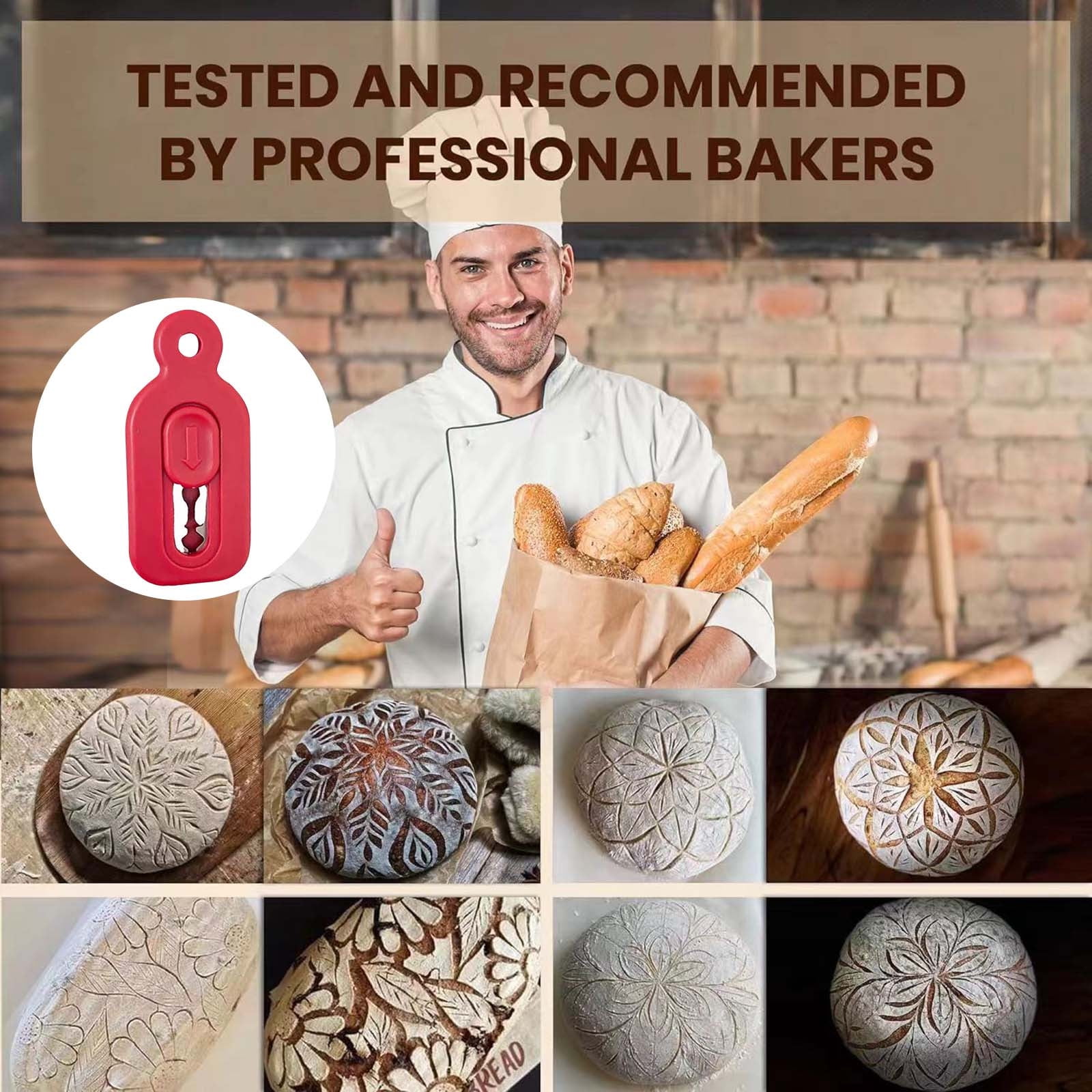 RuiJiao Bread Lame Dough Scoring Tool - Professional Sourdough scoring ...