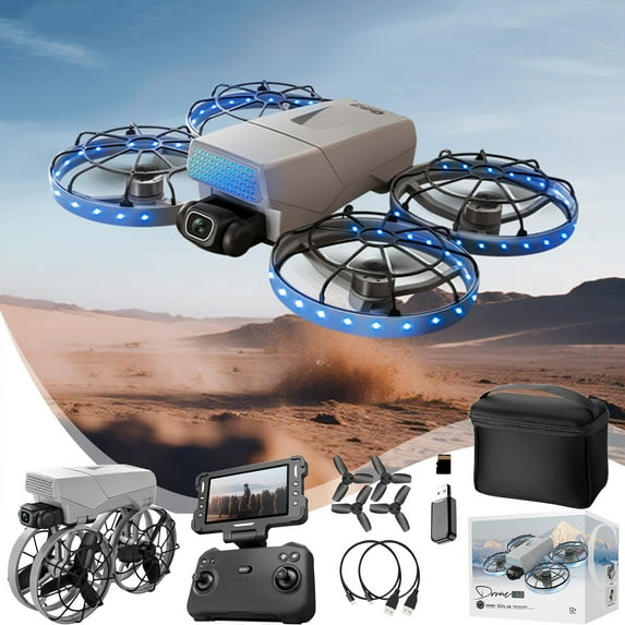 RuiJiao Brushless Motor Drone with Screen Remote Control Brushless ...