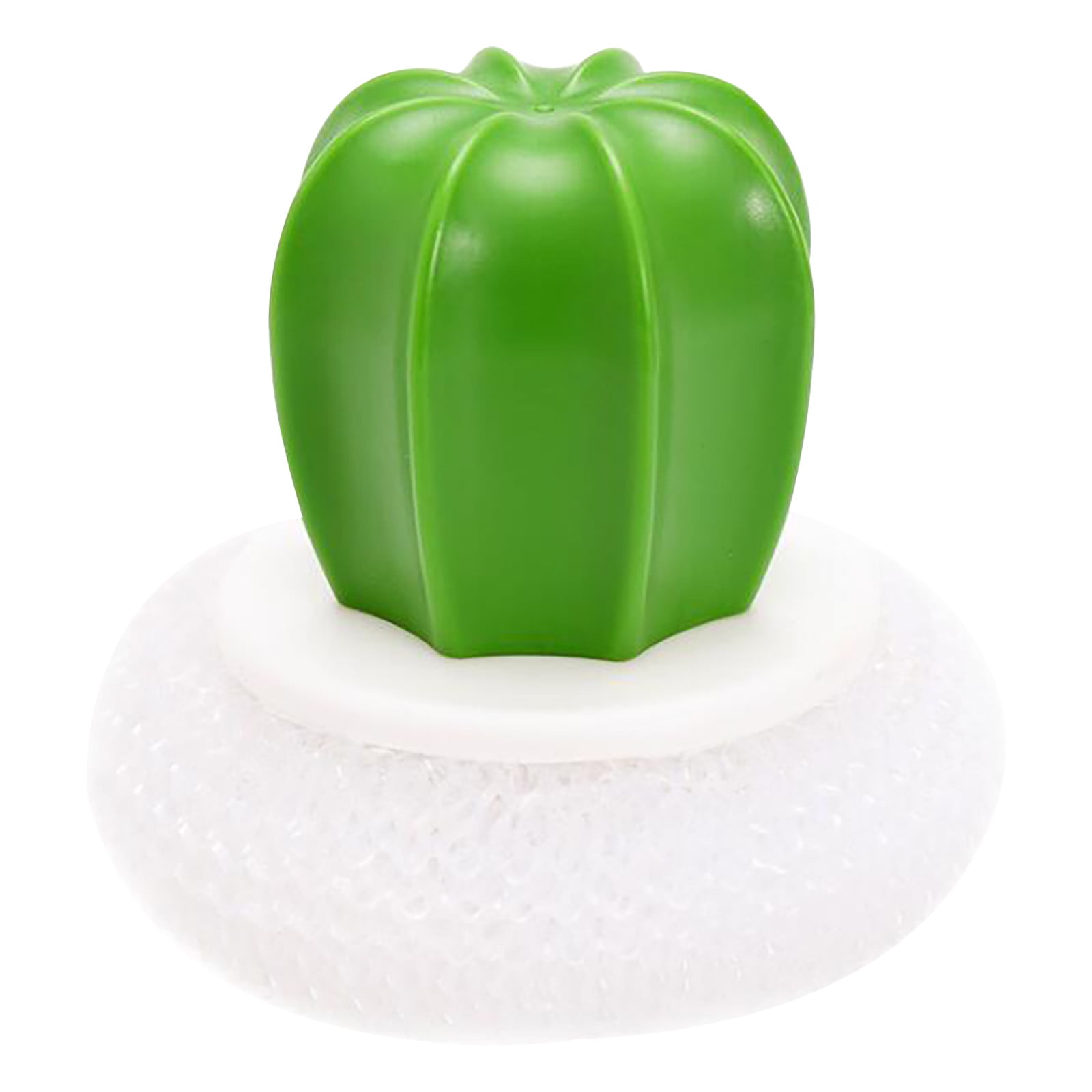 RuiJiao Cactus Shaped Brush with Handle Remover Detachable Dish Bowl ...