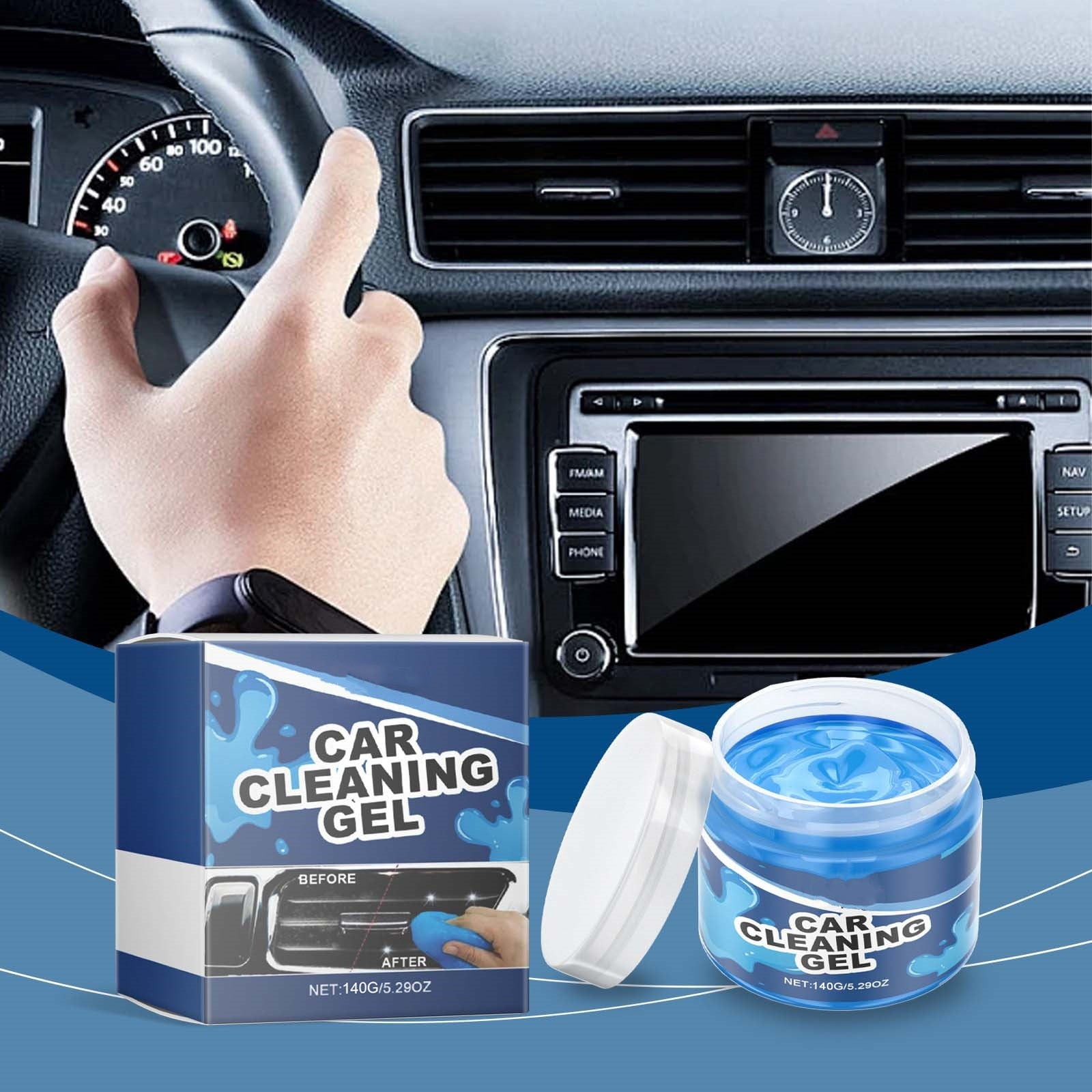 RuiJiao Car Cleaning Gel, Cleaning Gel for Car Detailing, Vehicle ...