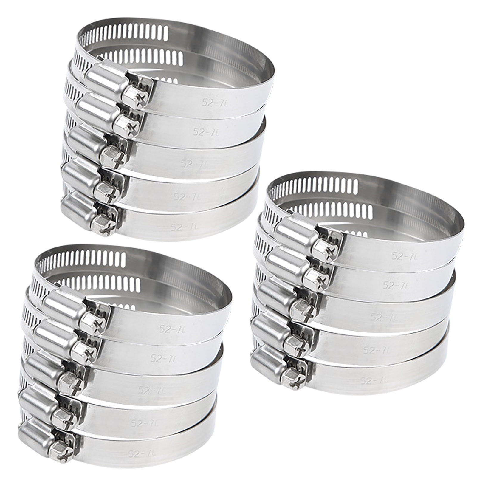 RuiJiao Adjustable Stainless Steel Pool Hose Clamp - Secure Fit for ...
