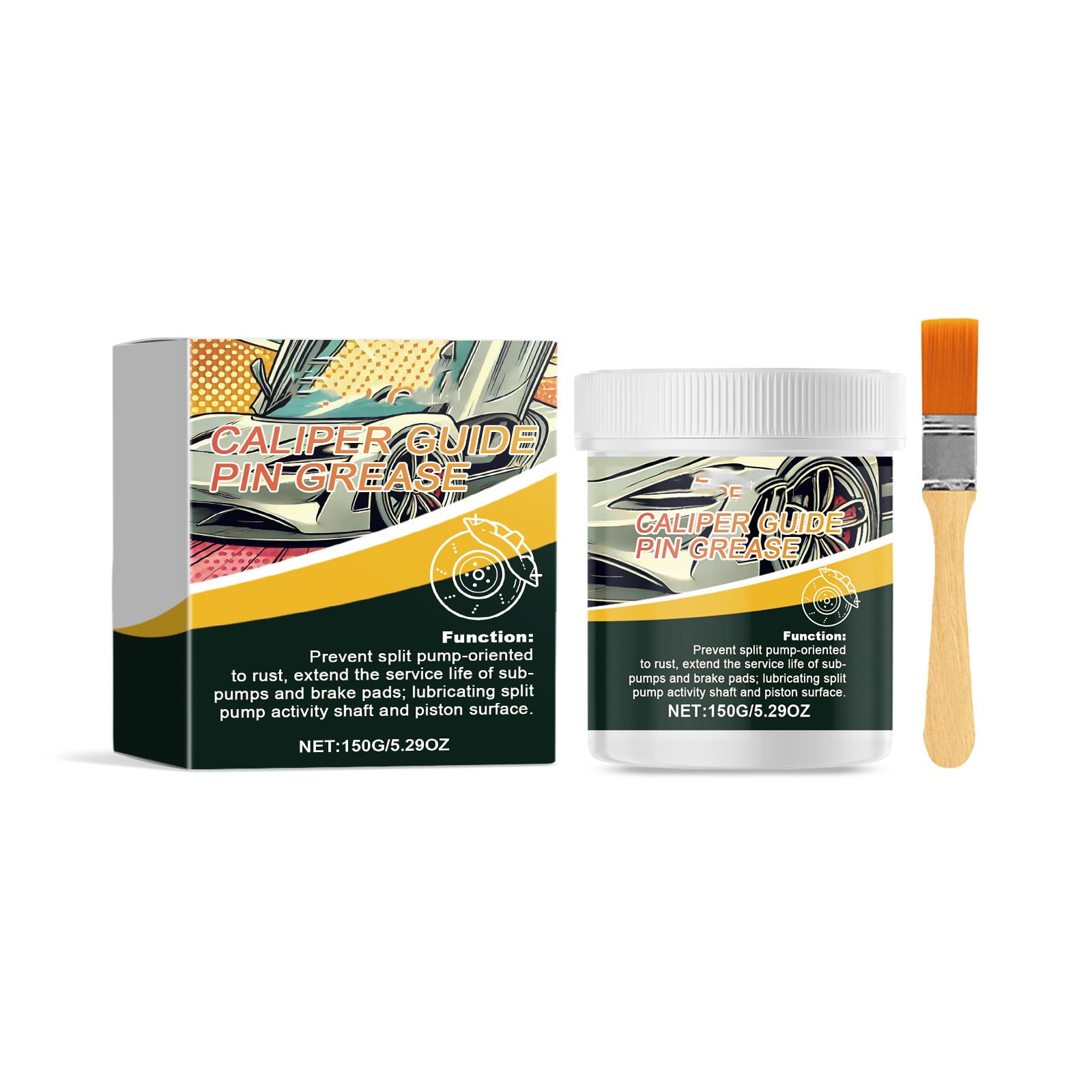 RuiJiao Clearance Automotive Solutions Brush Top Silicone Brake Grease ...