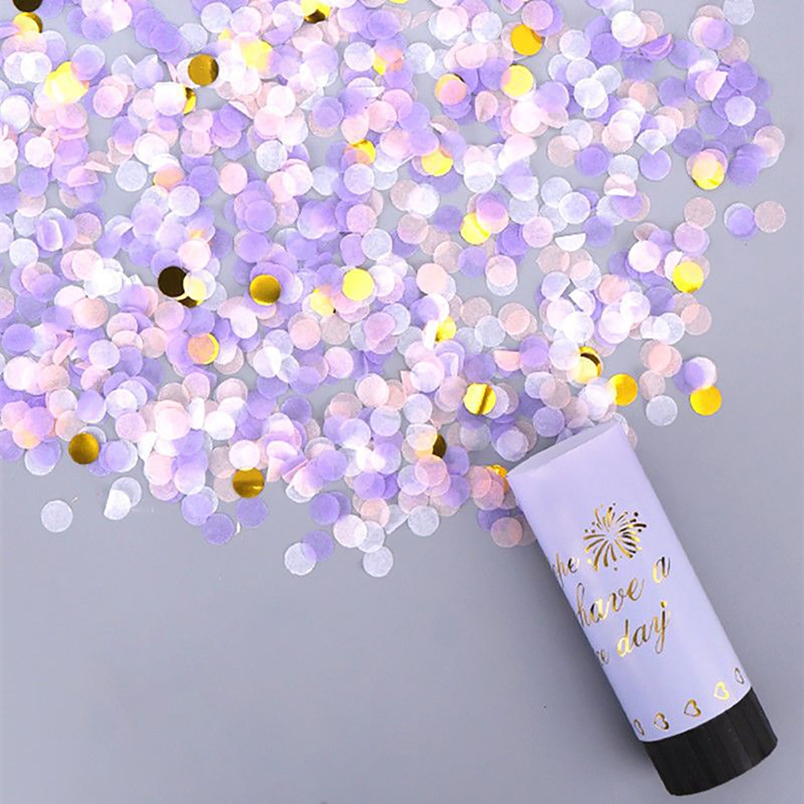 RuiJiao Birthday Party & Wedding Confetti Launchers - Set of 3 Handheld ...