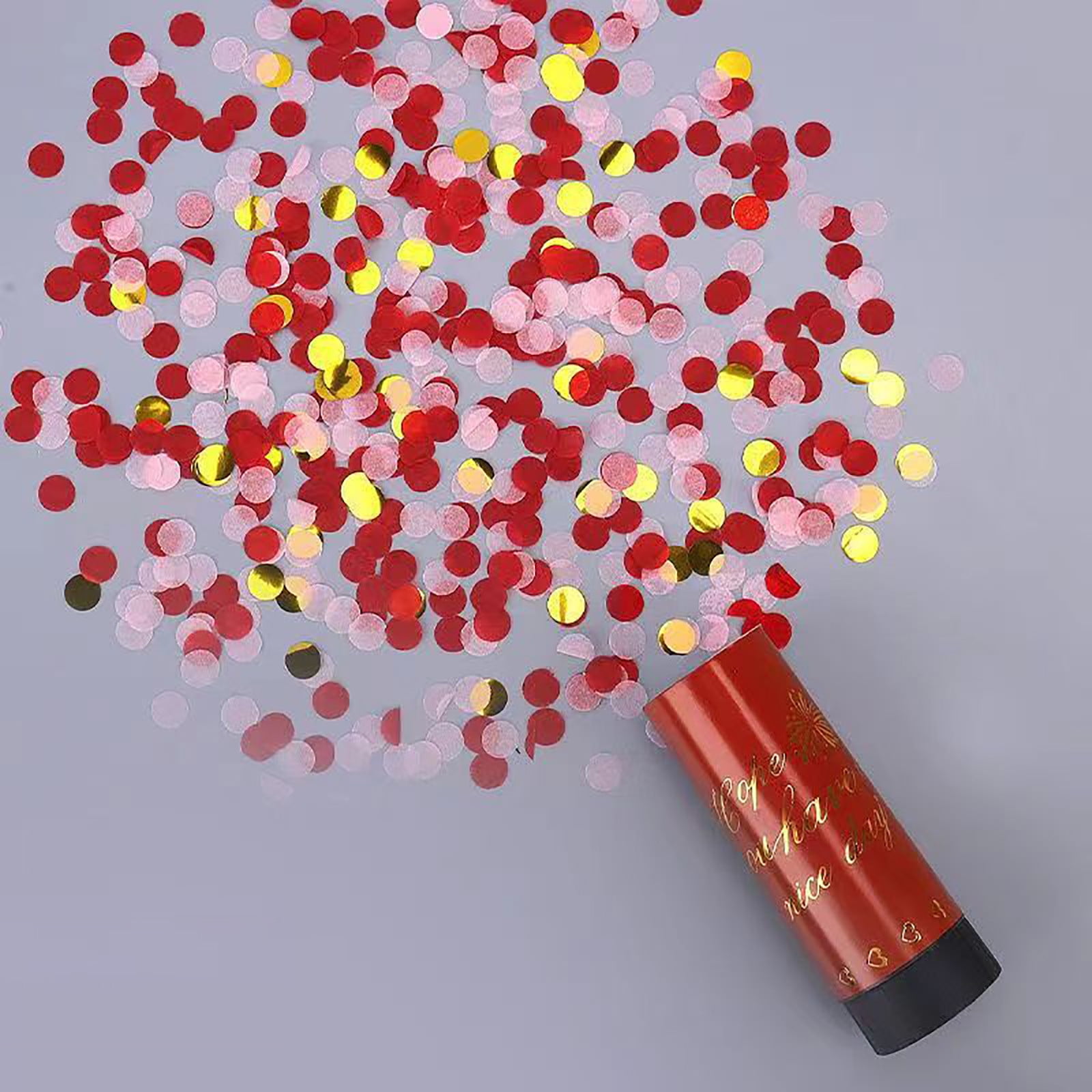 RuiJiao Birthday Party & Wedding Confetti Launchers - Set of 3 Handheld ...