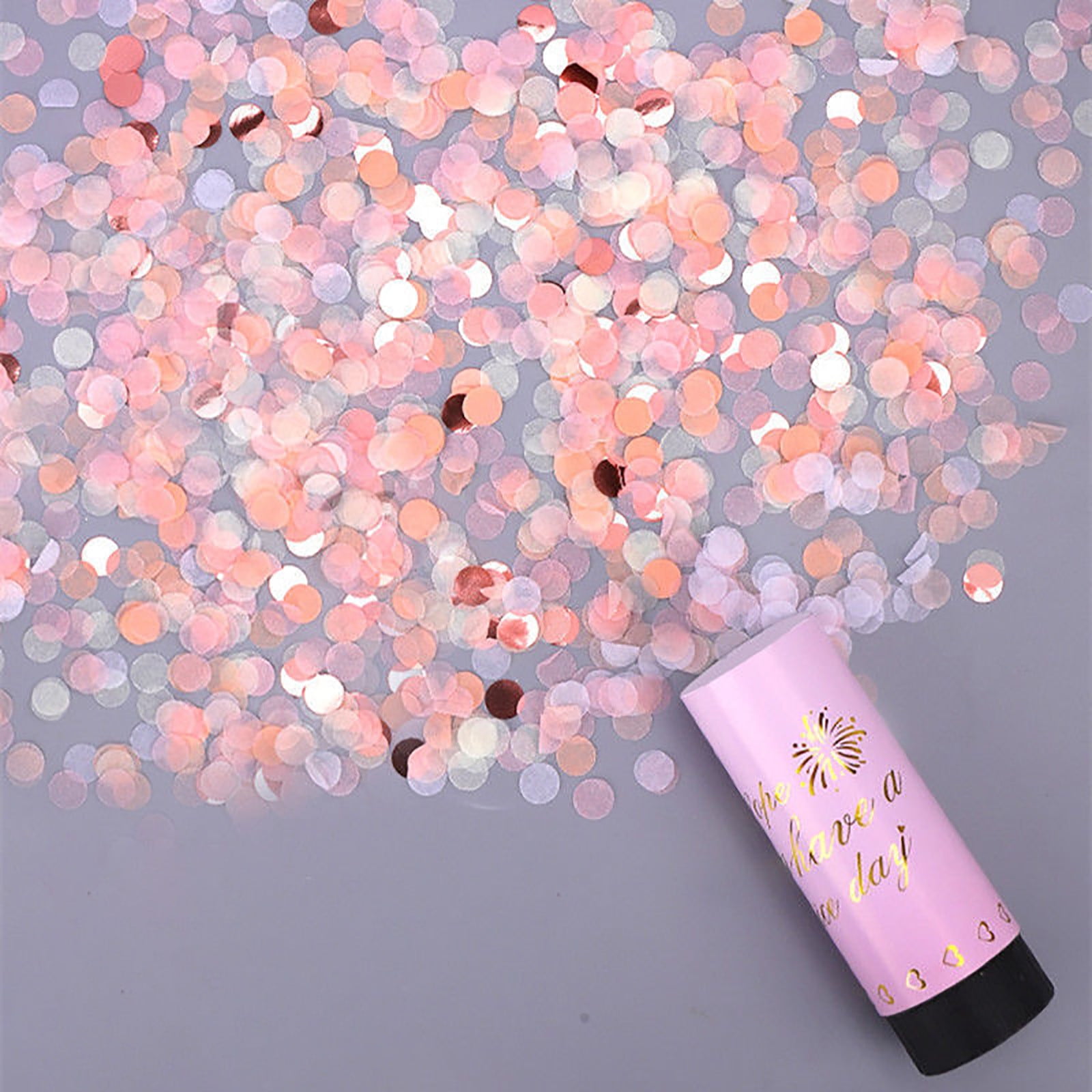 RuiJiao Birthday Party & Wedding Confetti Launchers - Set of 3 Handheld ...
