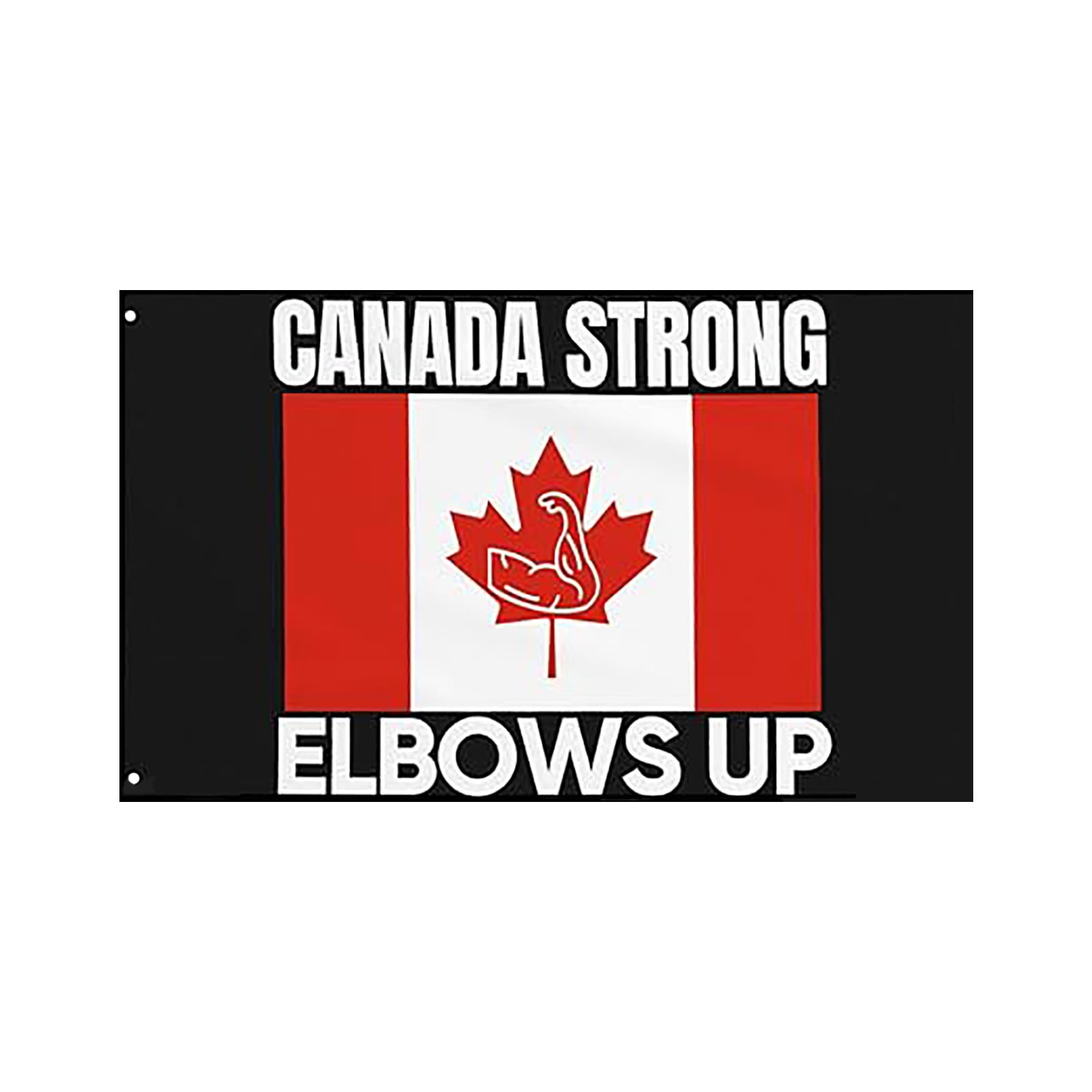RuiJiao Clearance Canadian Flag 3x5FT Embroidered Maple Leaf Strip ...