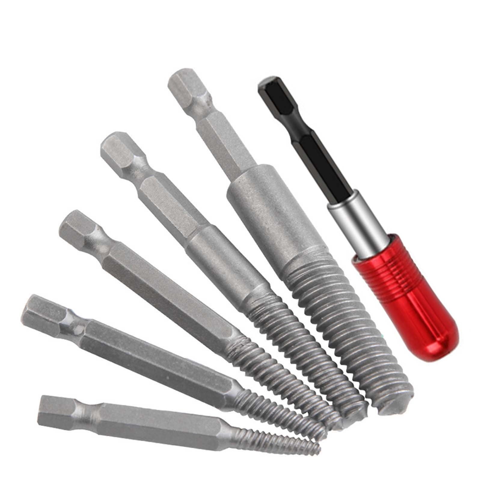 RuiJiao Damaged Screw Extractor Set, Bolt Removal Tool for Removing ...