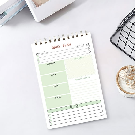 Under 5$ Kaireo 2026 A7 Daily Pocket Planner in Beige,Minimalist Design ...