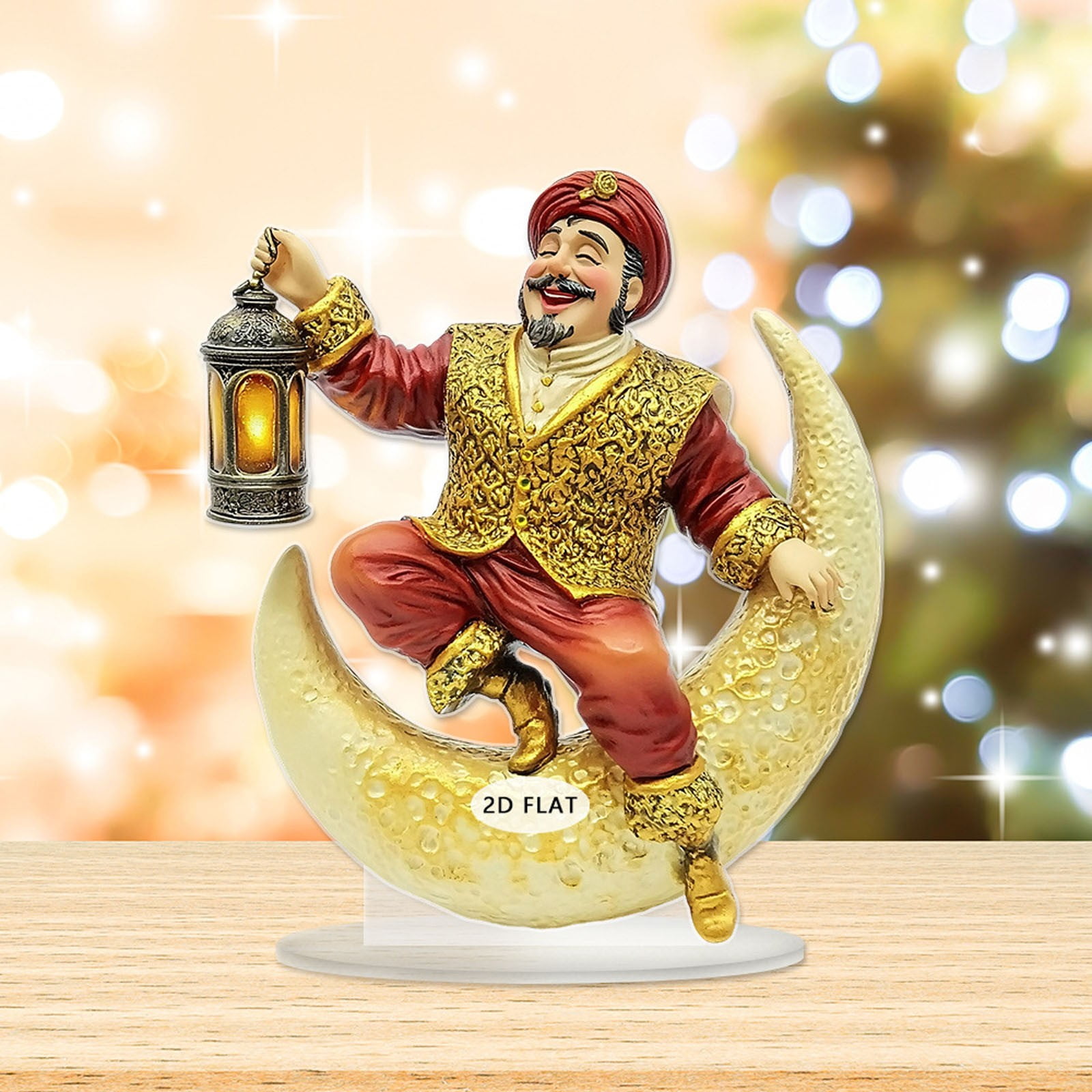 RuiJiao Enchanting Aladdin's Magical Wishing Lamp 2D Flat Decorative ...