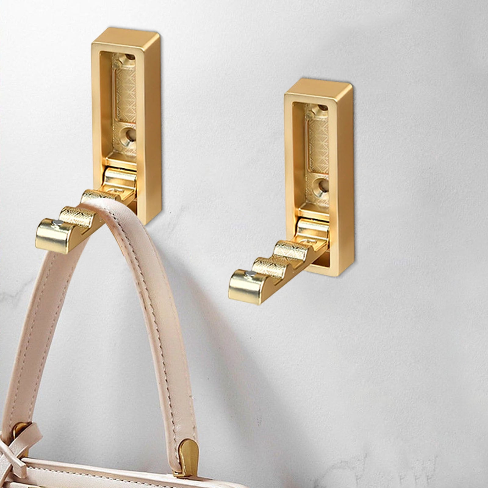 RuiJiao Folding Coat Hooks Space-Saving, Folding Wall Hooks, Foldable ...