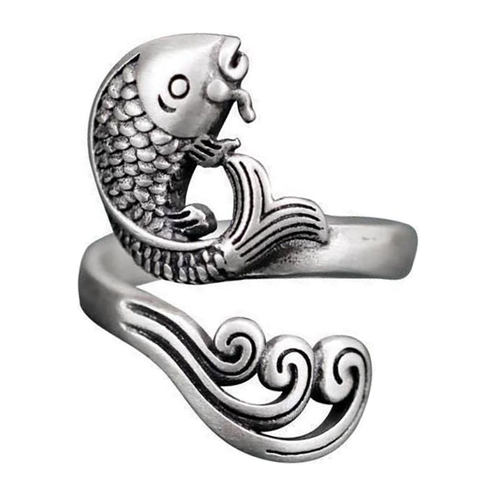 RuiJiao Knitting Crochet Loop Ring for Fingers, Adjustable Crochet ...