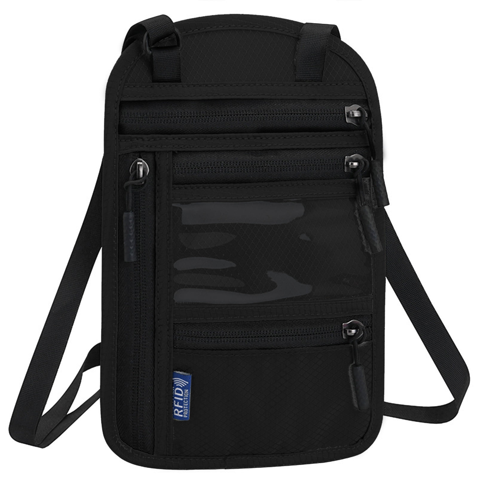 RuiJiao Travel Essential: Multifunctional Crossbody Passport Bag with ...