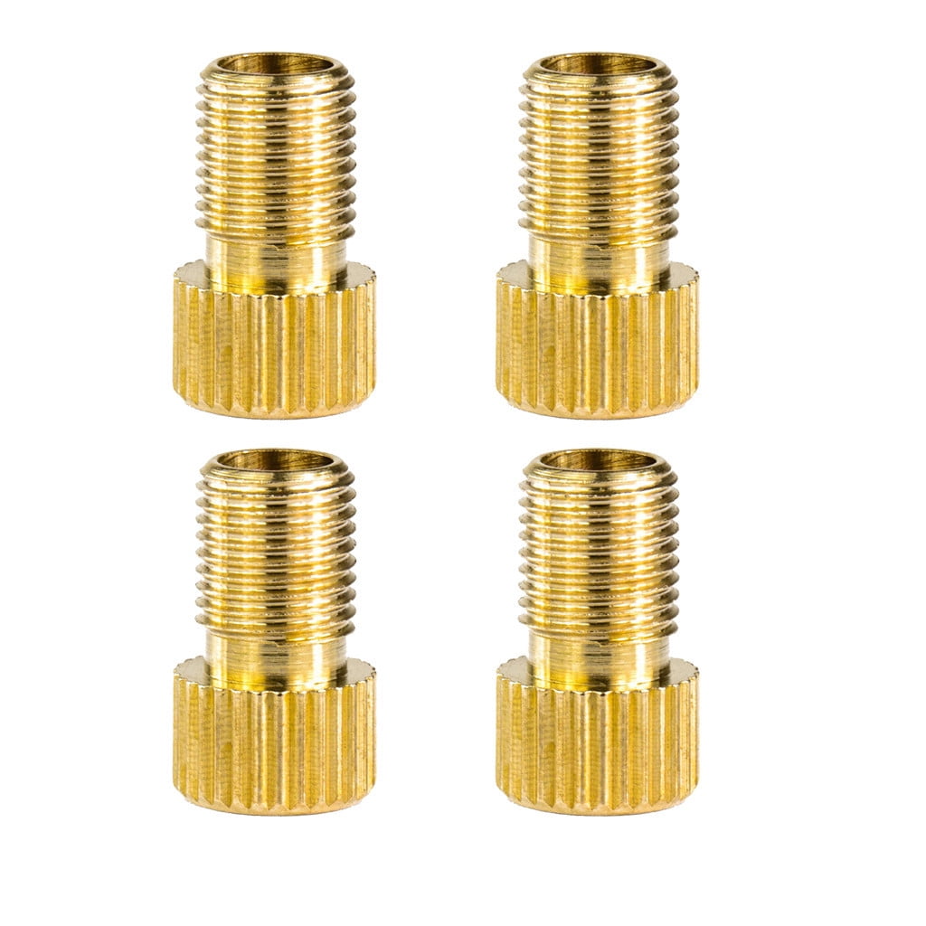 RuiJiao Universal Bicycle Valve Adapter Kit - Converts Dunlop/French ...