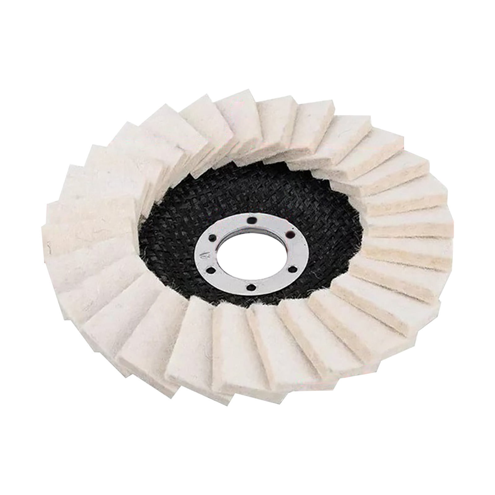 RuiJiao Wool Felt Flap Polishing Disc, Buffer Bore Dia Metal Kit for ...
