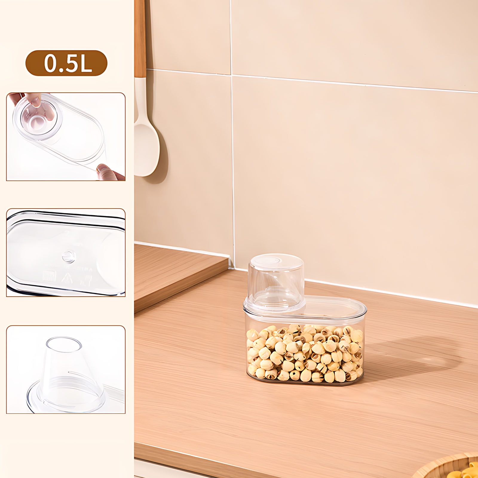 RuiJiao Food-Grade Airtight Storage Containers - Household Moisture ...