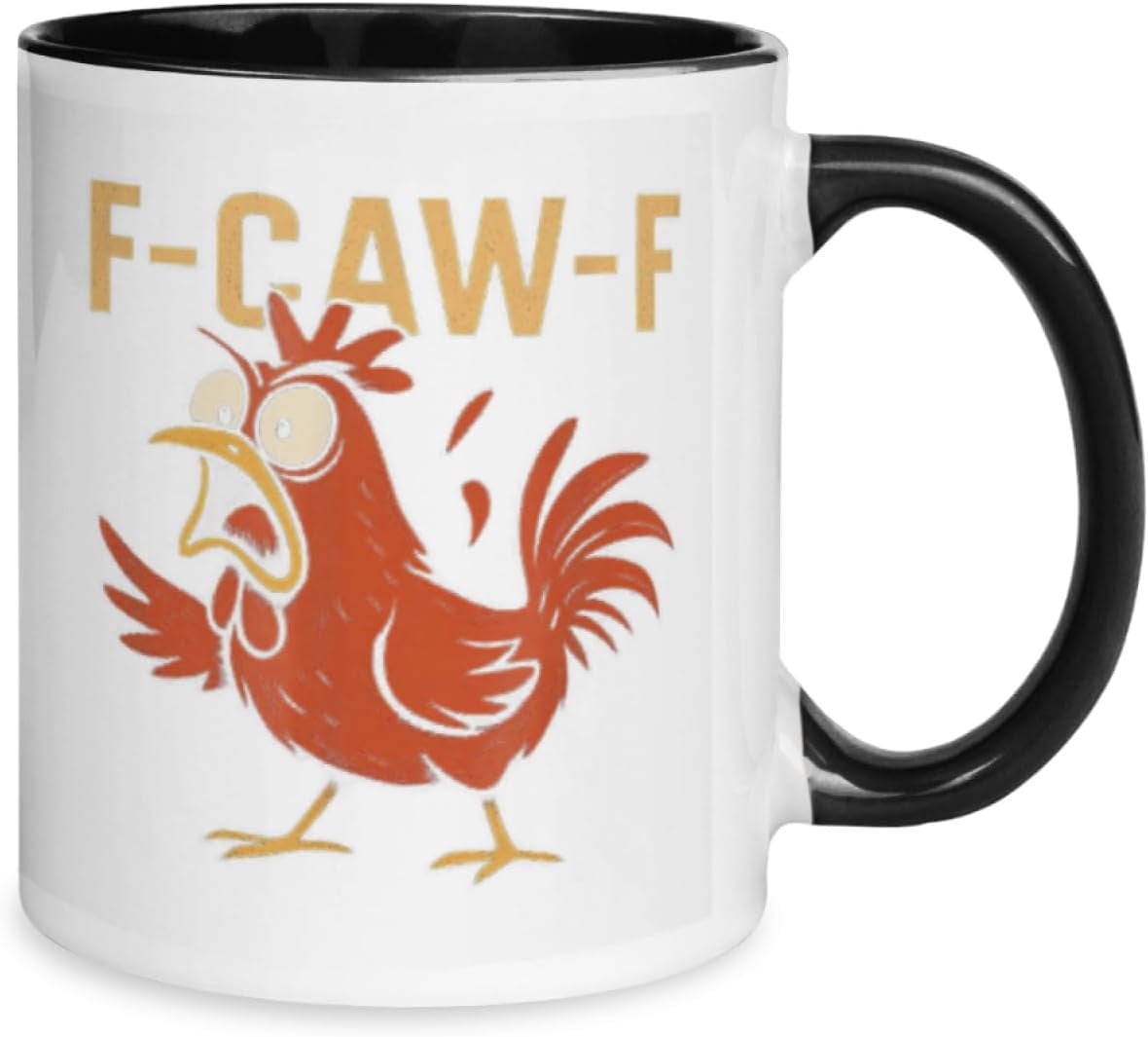 RuiJiao Gift Chicken Rooster Coffee Mug,11oz Ceramic, Ergonomic Grip ...