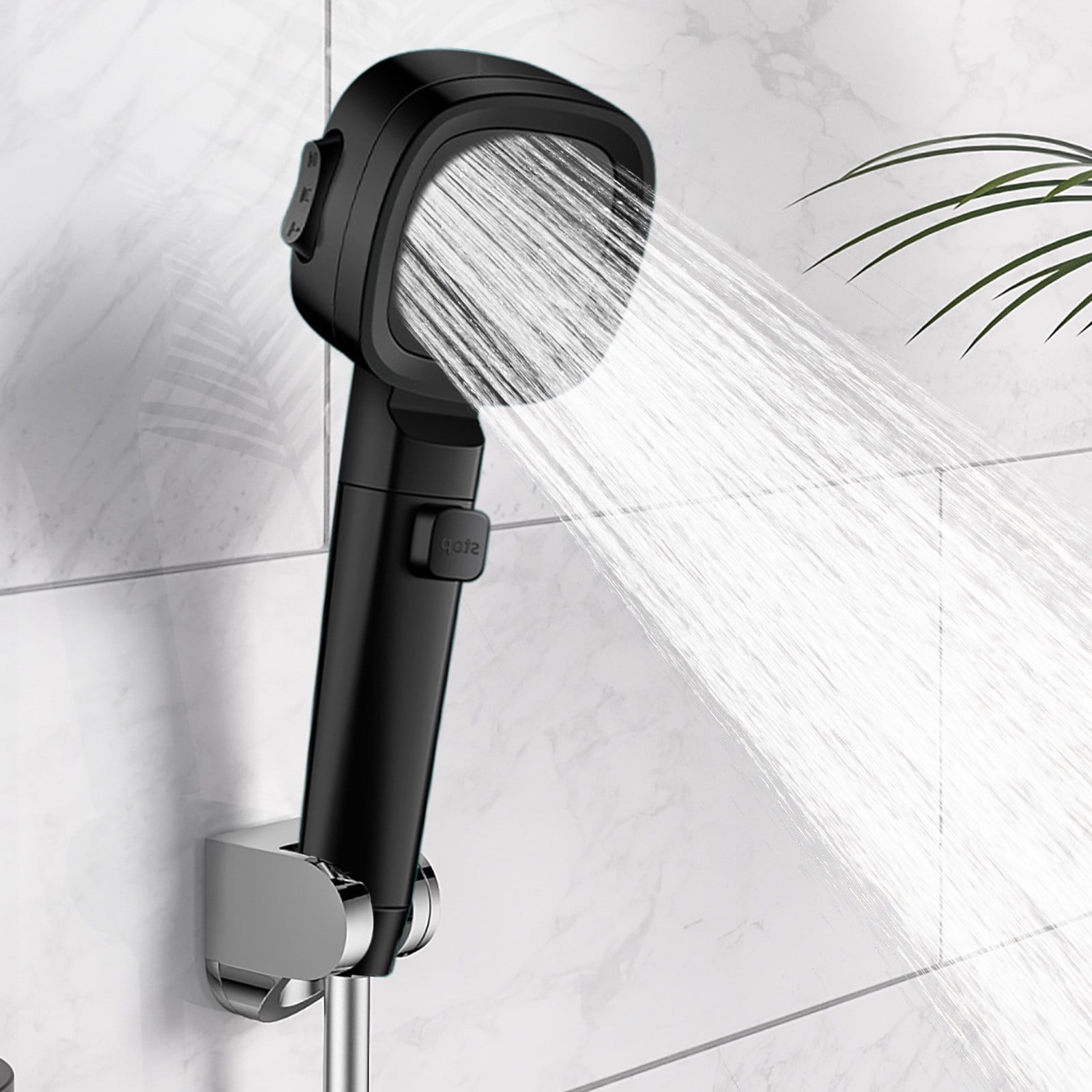 RuiJiao High-Pressure Power Booster Shower Head - Bath Filter Sprayer ...