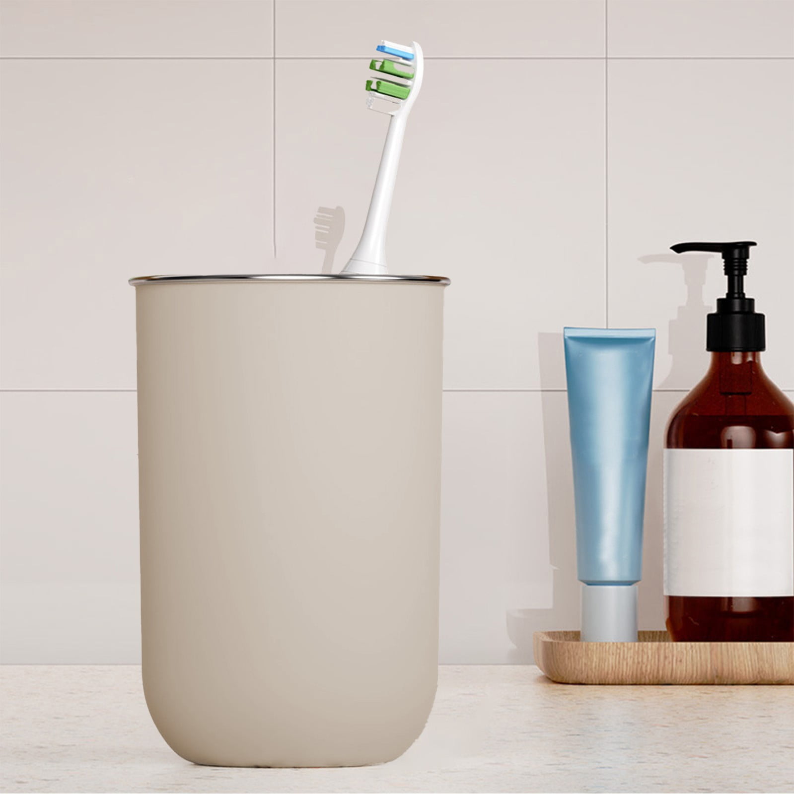 RuiJiao Magnetic Inverted Toothbrush Cup Unbreakable Reusable Drinking ...