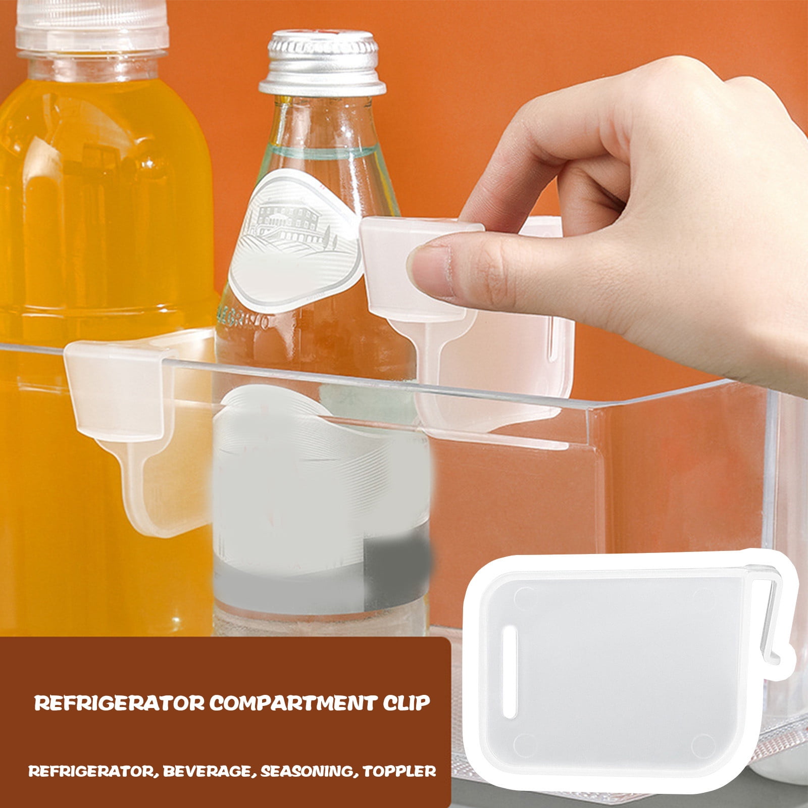 RuiJiao Refrigerator Organizer and Space Saver - Side Door Divider for ...