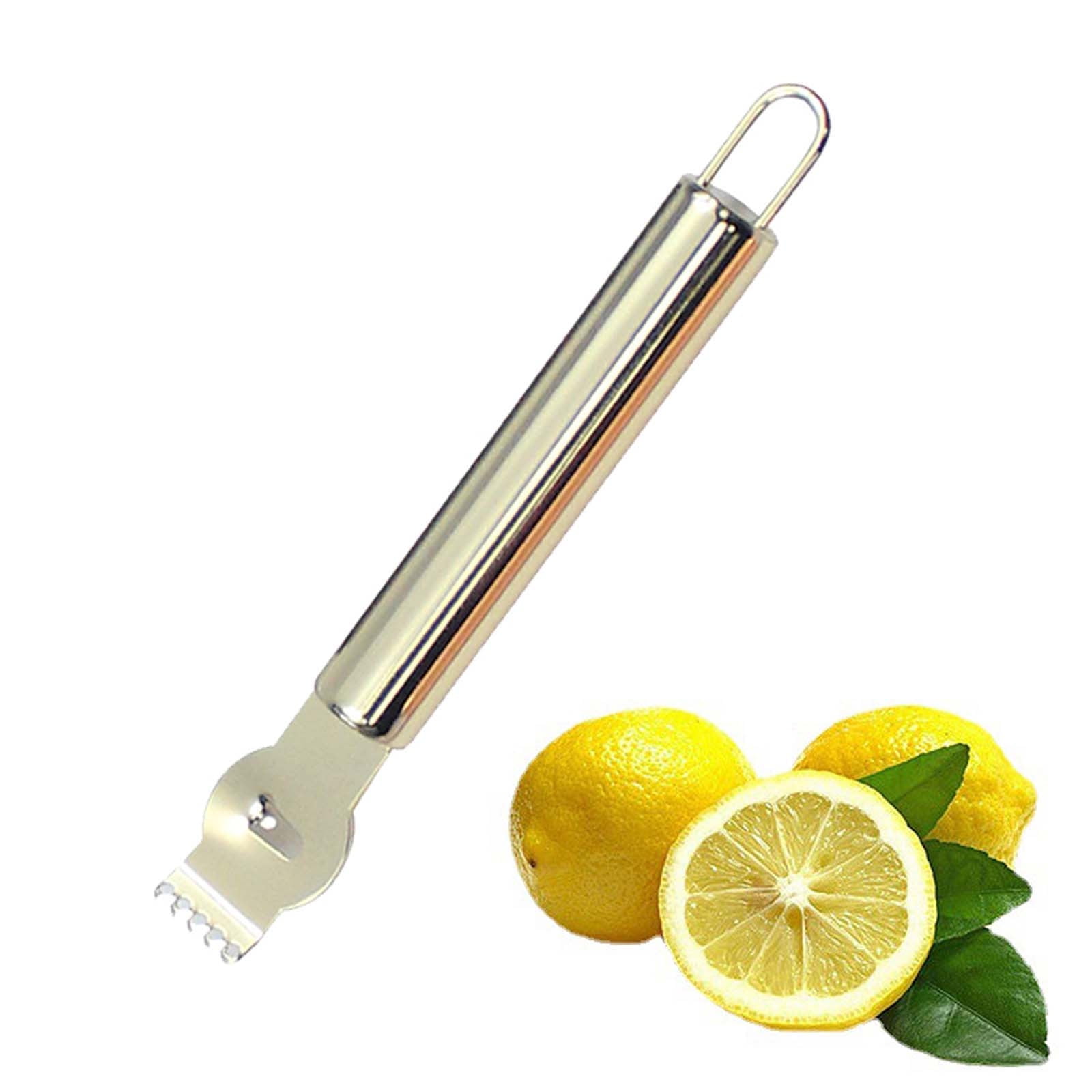 RuiJiao Stainless Steel Lemon Zester Grater, Lemon Zester Tool, Citrus ...