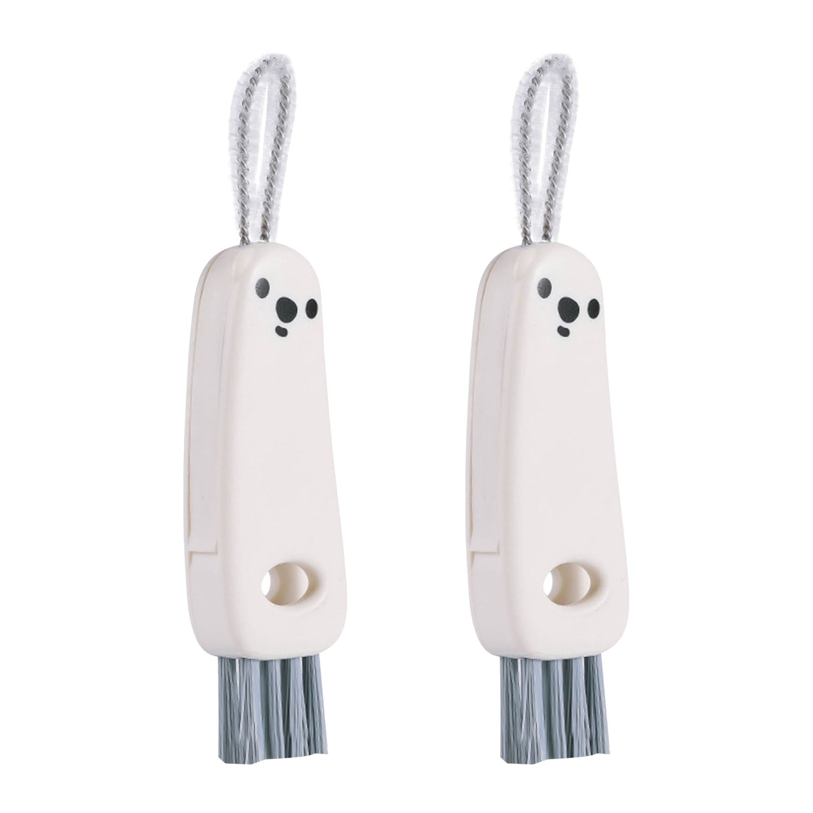 RuiJiao Upgraded 3-in-1 Cup Lid & Crevice Cleaning Brush - Portable ...