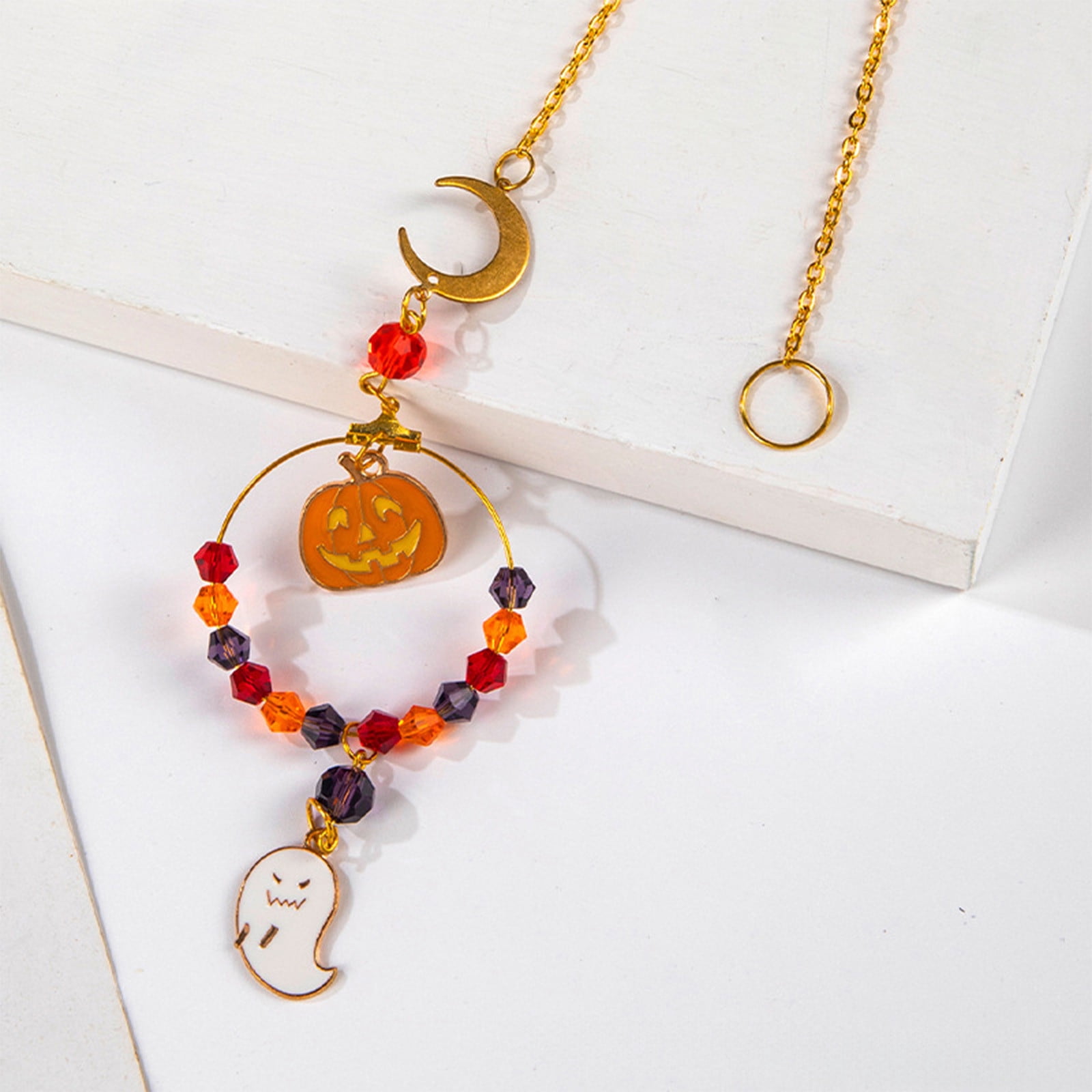 RuiJiao Halloween DIY Indoor Window, Hanging Prism Suncatchers for ...