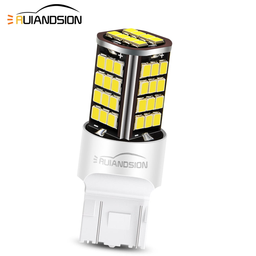 Ruiandsion 1000lm T20 7440 7443 LED Bulbs, White Reverse/Signal/Brake ...
