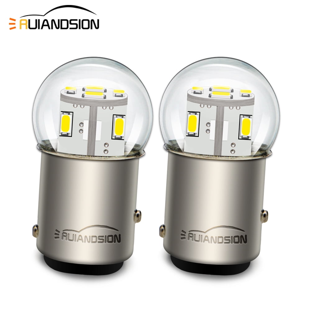 Ruiandsion 2pcs 1157 LED Bulb 6V BAY15D 2057 2357 7528 LED Backup ...