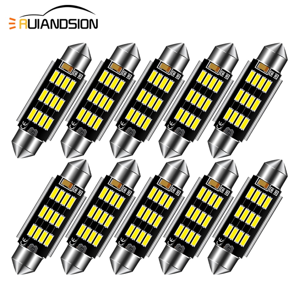 Ruiandsion 41MM 42MM Festoon 211-2 569 578 6411 6000K White Extra ...