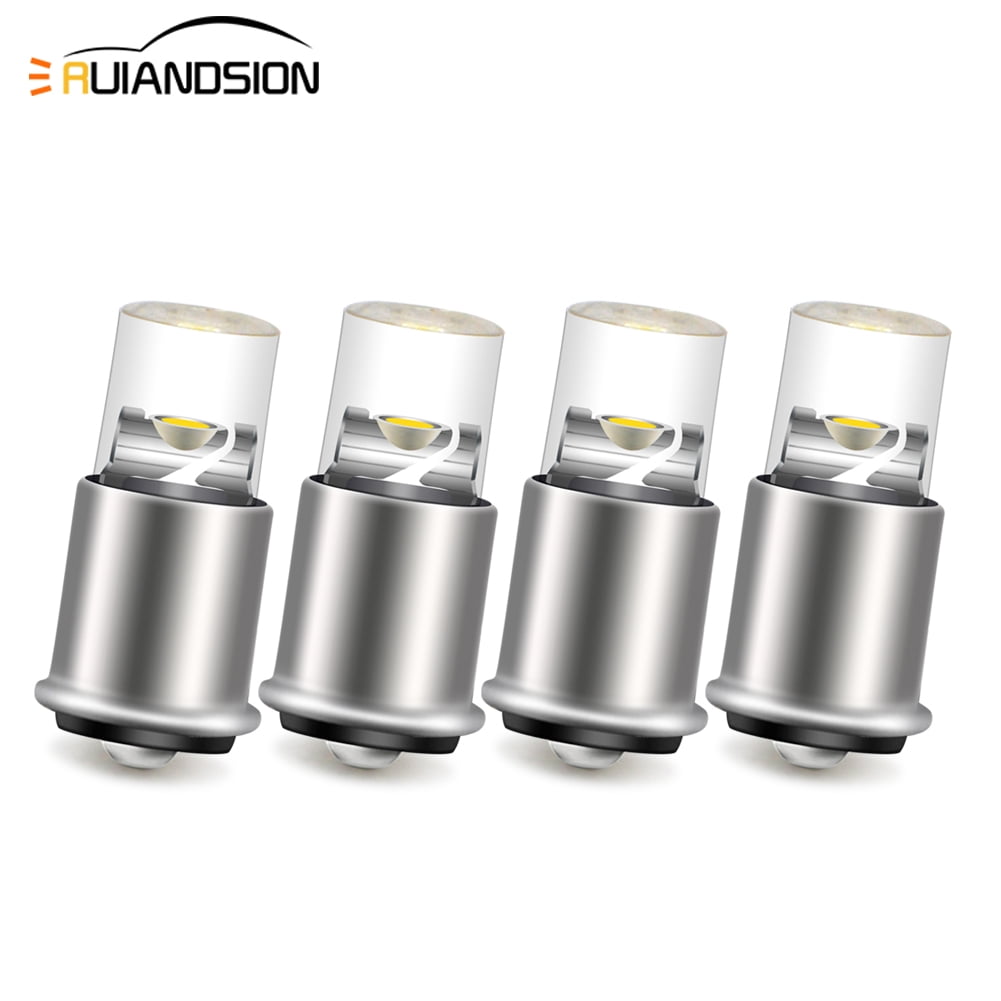 Ruiandsion 4pcs MF6 Mini LED Bulb 28V Non-polarity Dashboard Light ...