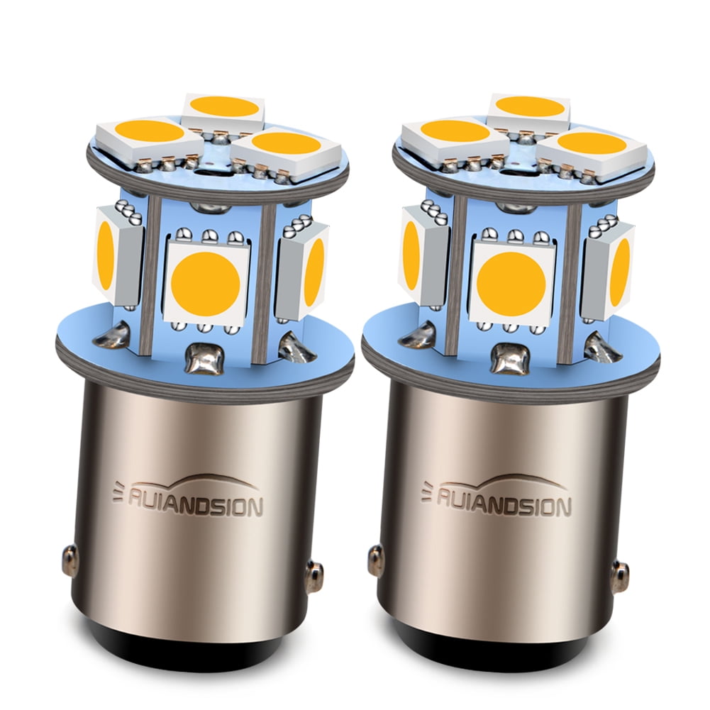 Ruiandsion BA15D 1176 LED Bulb Bright Warm White 24V Interior LED Light ...