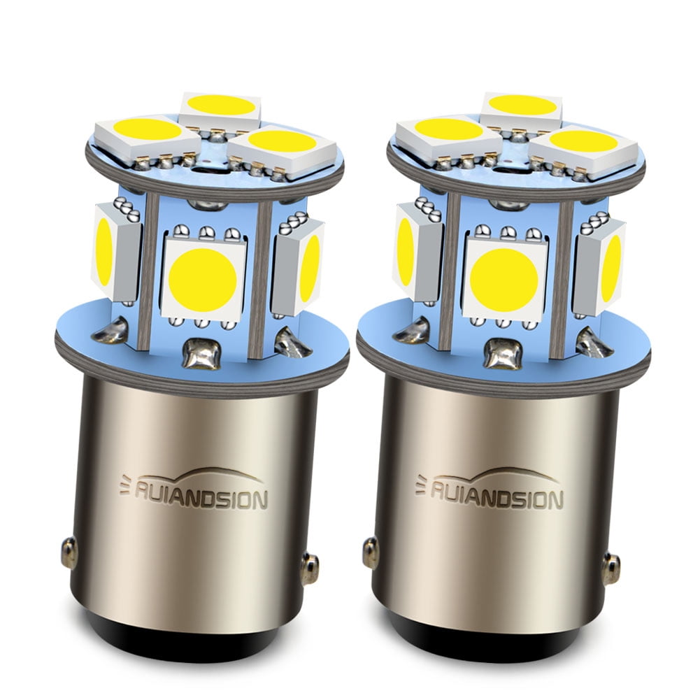 Ruiandsion BA15D 1176 LED Bulb Bright White 24V Interior LED Light Bulb ...